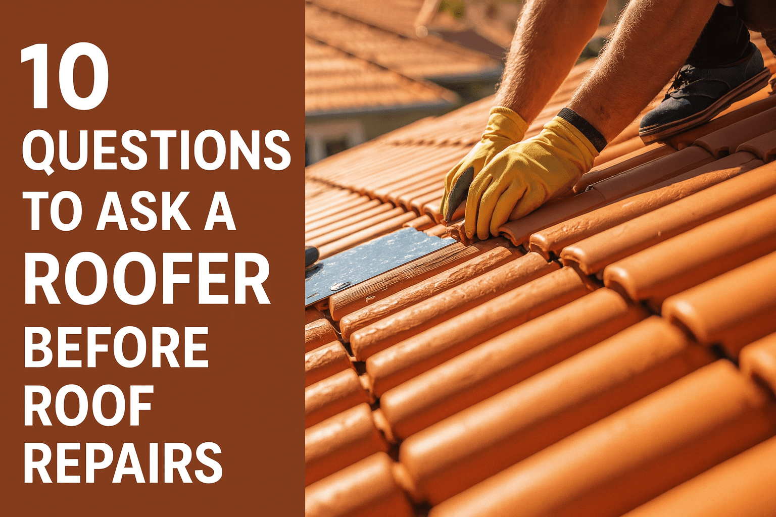 Top 10 Questions to Ask a Roofer Before Roof Repairs